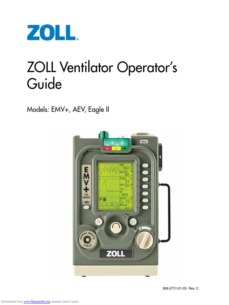 Zoll Eagle II, AEV, EMV+ User Manual | PDF