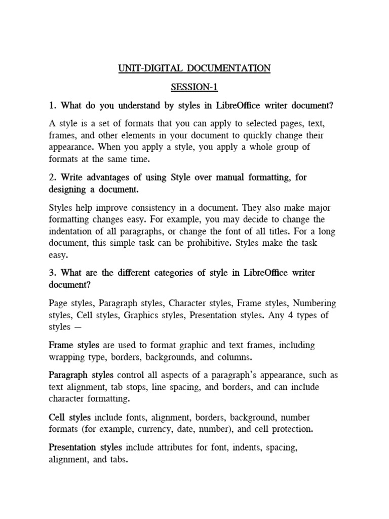 X-Digital Doc-Notes-2024-25-1 | PDF | Paragraph | Digital Image