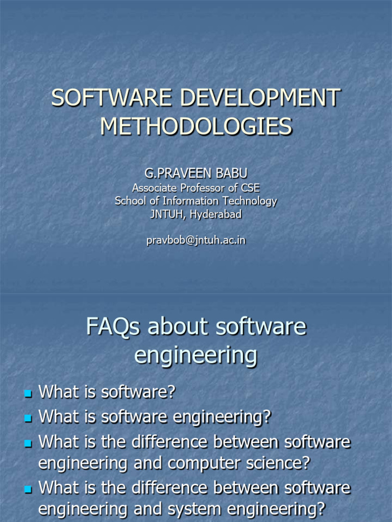 Se Unit-1 | PDF | Software Engineering | Systems Engineering
