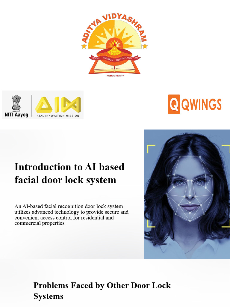 Sic PPT Facial Door Lock | PDF | Security | Computer Security