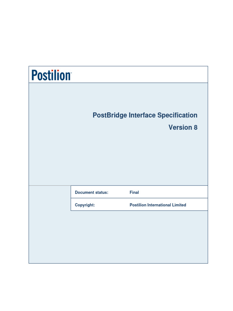 If Postbridge | PDF | Information Technology | Computing