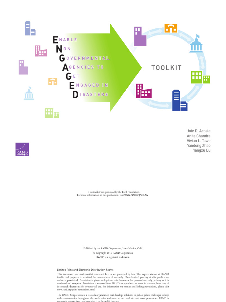 RAND_ engagement toolkit | PDF | Non Governmental Organization ...