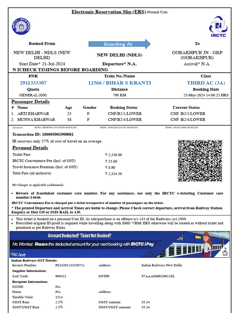 Tickets | Download Free PDF | Identity Document