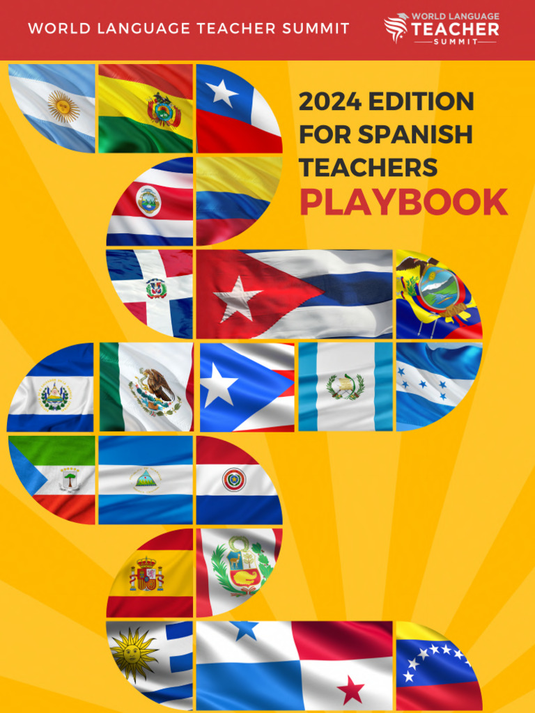 2024 World Language Teacher Summit For Spanish Teachers Playbook | PDF ...