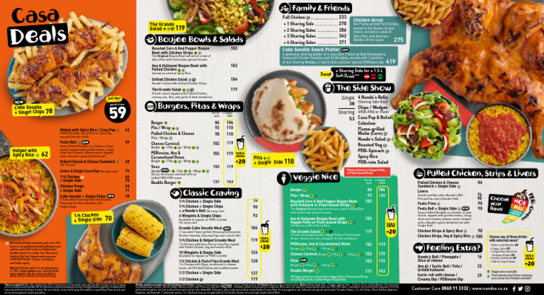 Website Menu Za Standard Delivery en | PDF | Hamburgers | French Fries