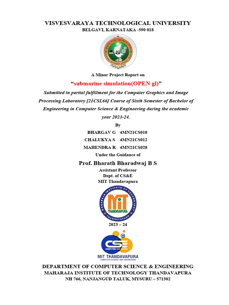 CG Report | PDF | Simulation | Computer Graphics