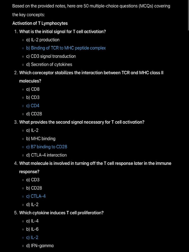 Chapter 6 MCQS | PDF