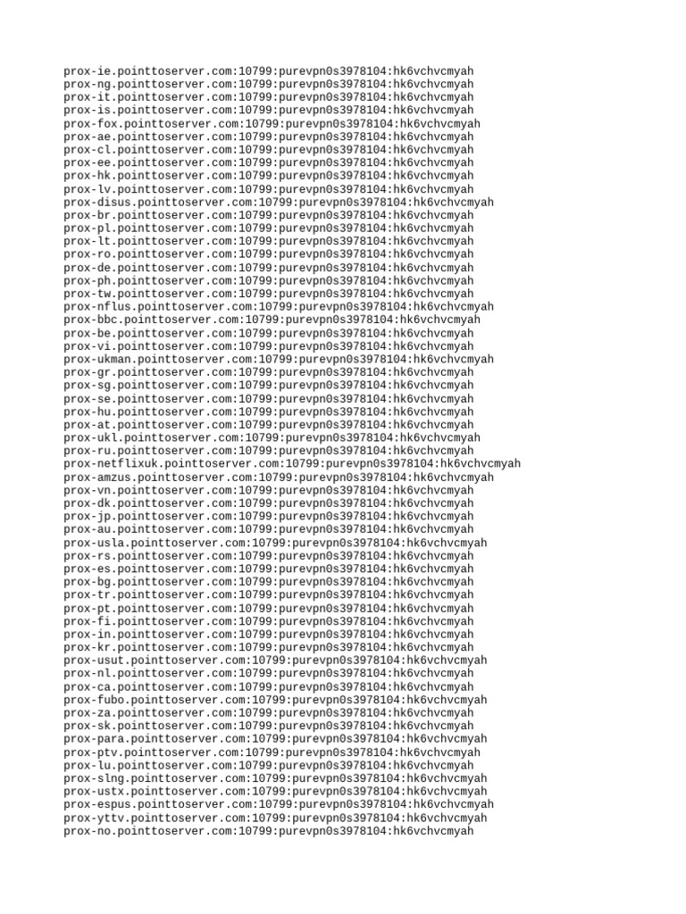 Pure HTTP Proxy | PDF