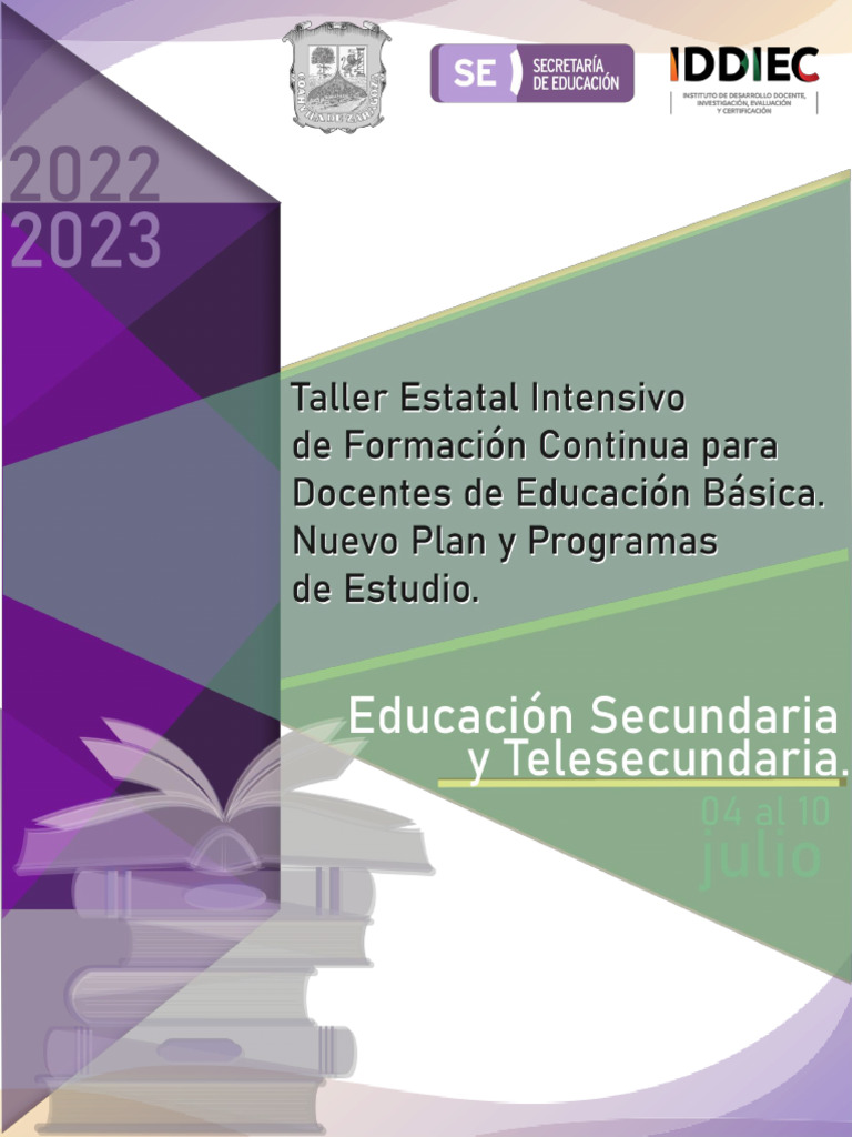 Cuadernillo de Trabajo | PDF | Plan de estudios | Enseñando