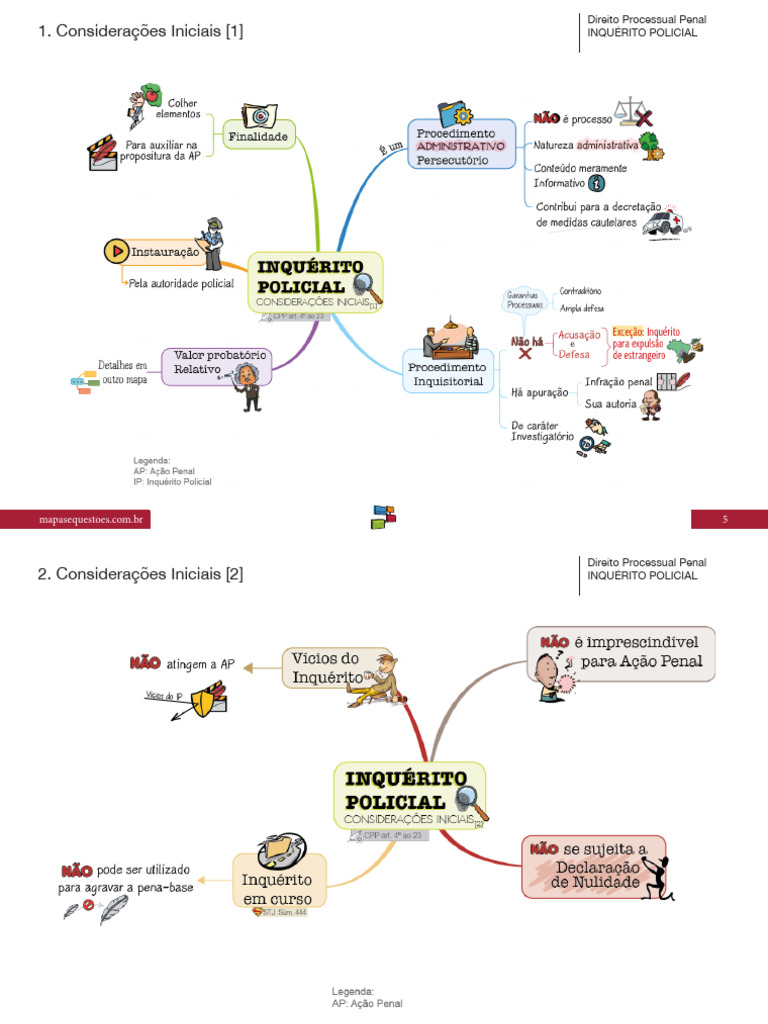 Aula 01 Processual Penal | PDF | Polícia | Direito Penal