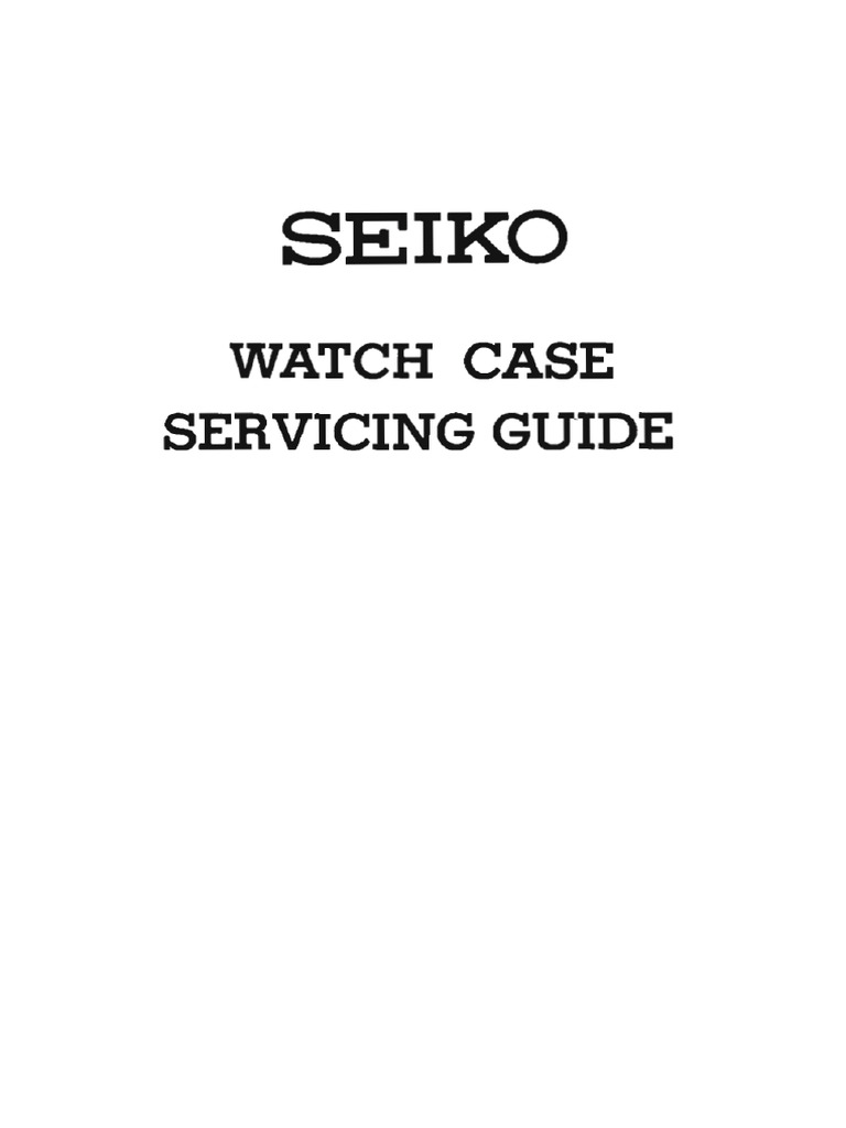 Servicing Guide | PDF