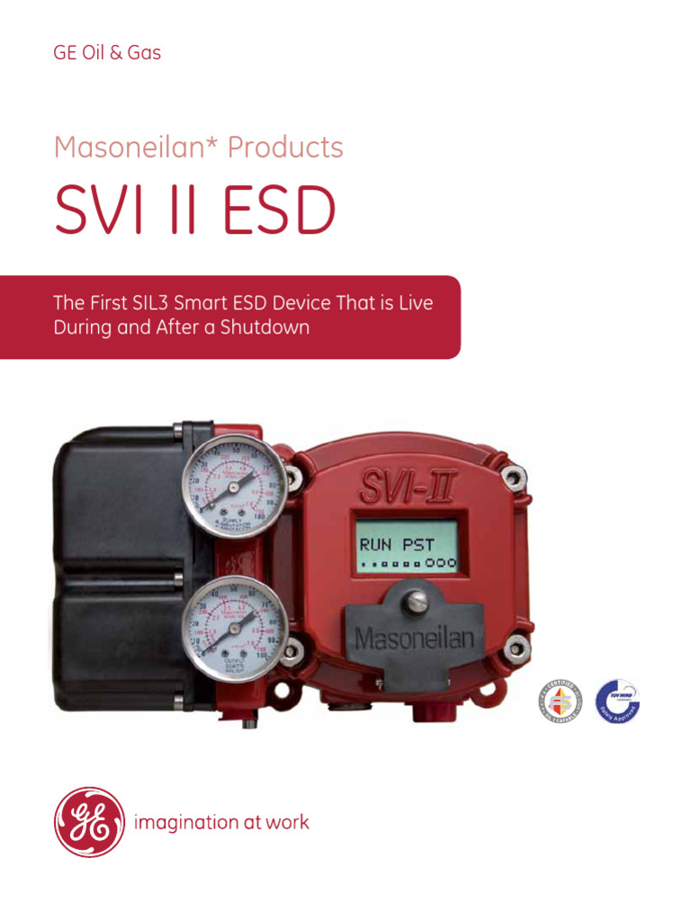 Masoneilan Catalogo Svi Ii Esd | PDF | Engineering | Electrical Engineering