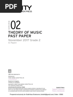 Trinity Keyboard Initial Grade | PDF | Scale (Music) | Minor Scale