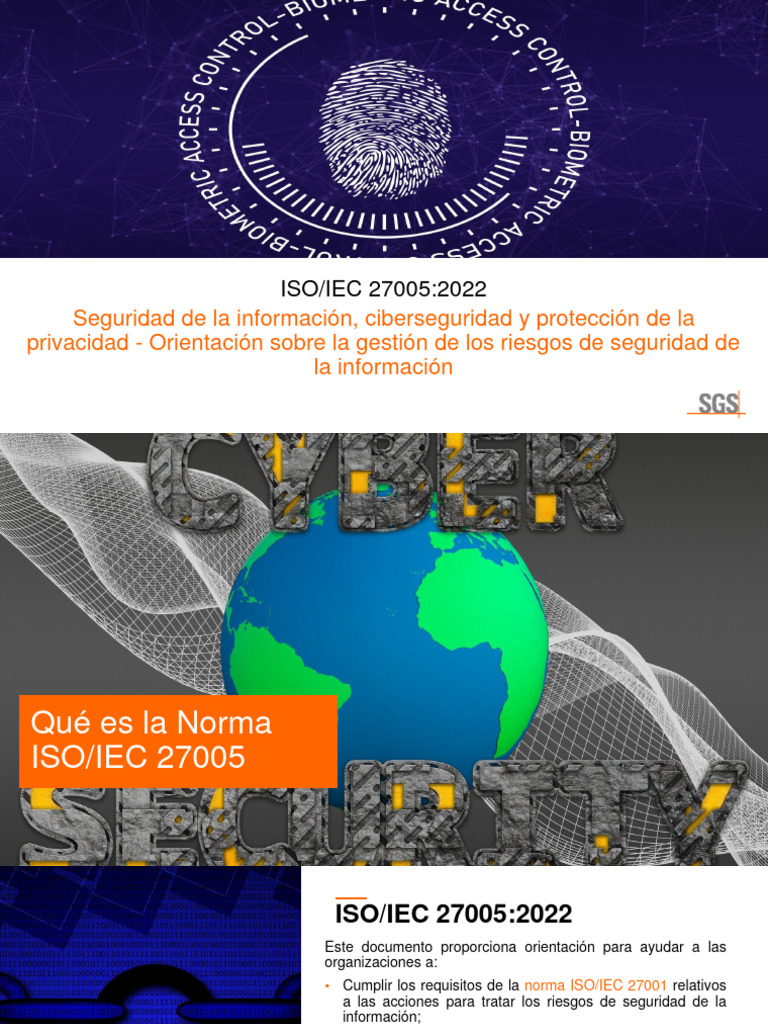Guía ISO/IEC 27005:2022 Gestión de Riesgos | PDF | La seguridad ...