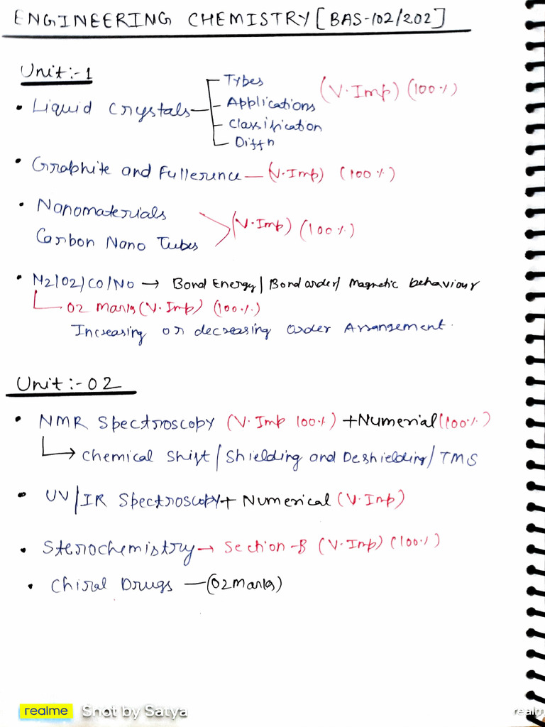 Engineering Chemistry | PDF