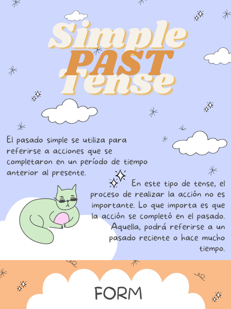 Past Simple Tense and Talking About the Past - Activity | PDF ...
