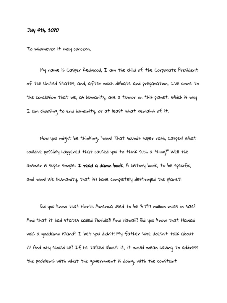 Geosystems Creative Writing | PDF | Young Adult