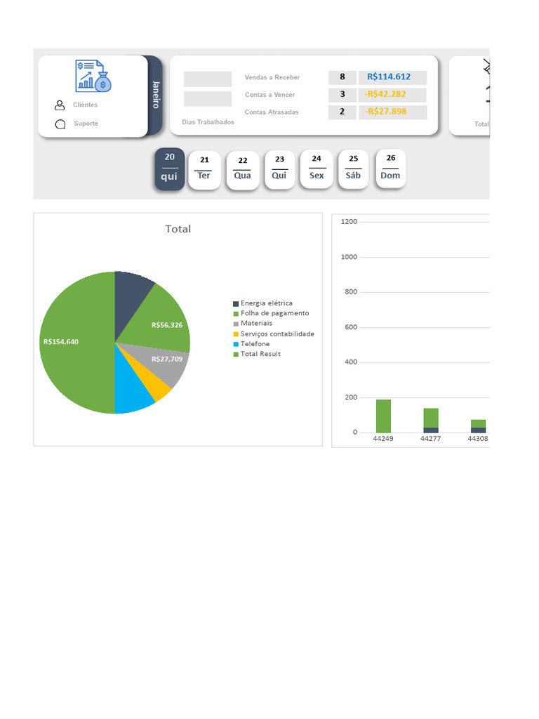 Planilha Controle Financeiro - Prática - MEIs (1) | Download grátis PDF | Business