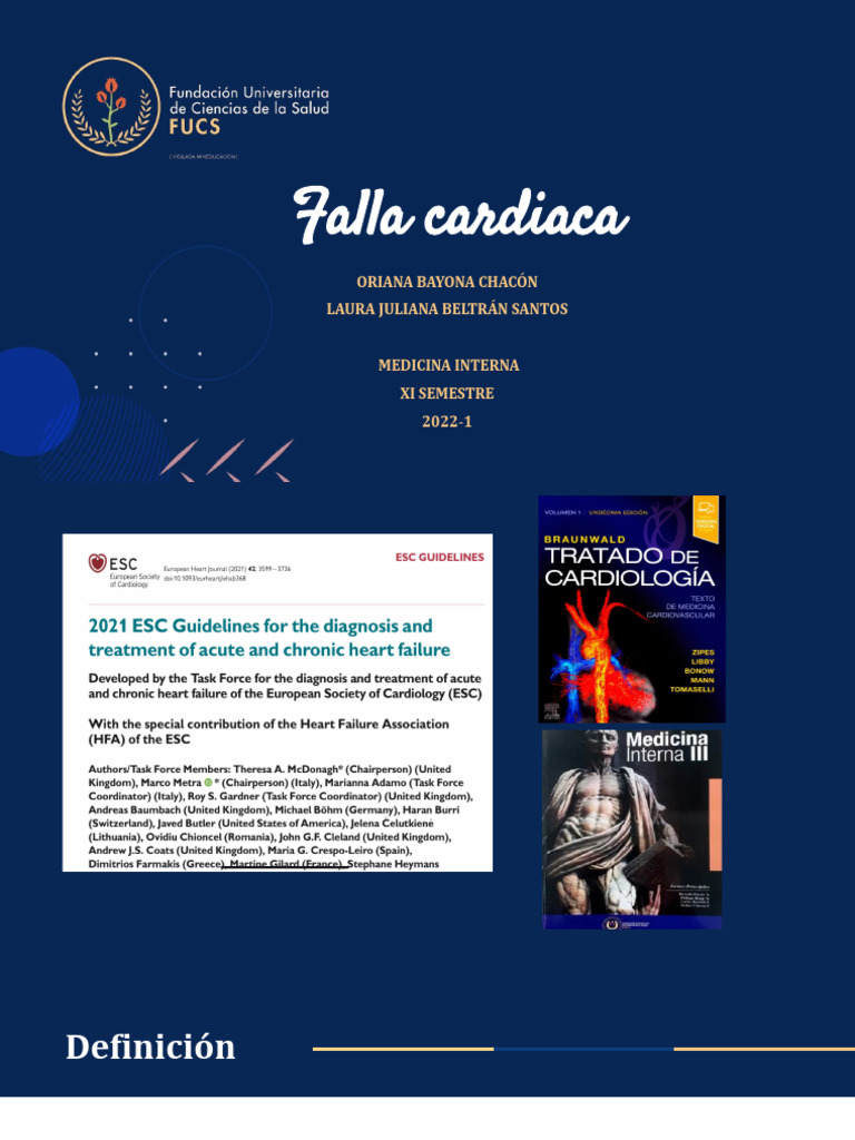 Guía de Falla Cardíaca para Médicos | PDF | Medicina CLINICA ...