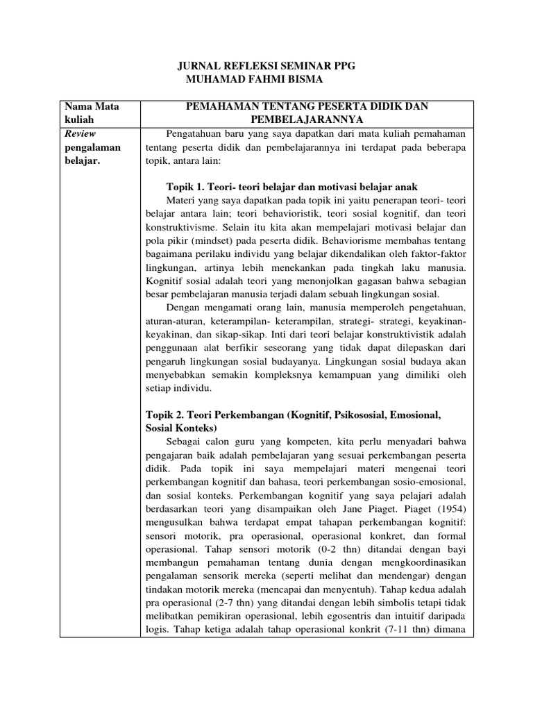 Review Matkul PPDP | PDF