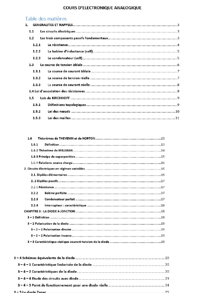 Généralités Et Rappels Pdf