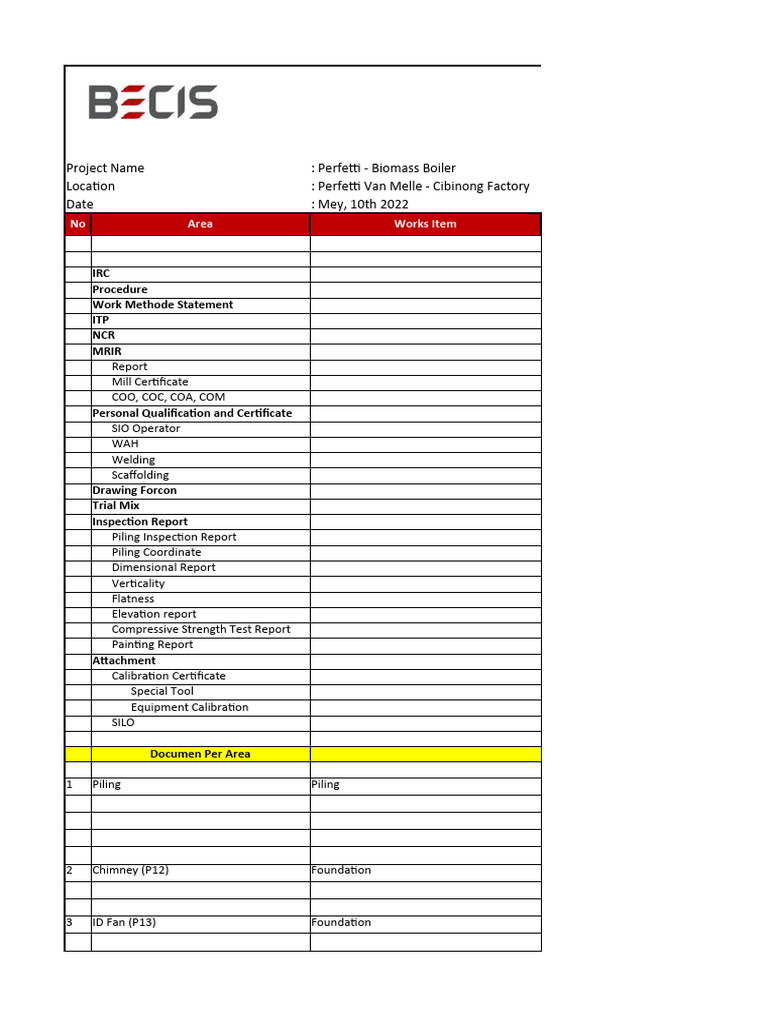 Dossier Report Progress (Contoh) | PDF | Nondestructive Testing | Welding
