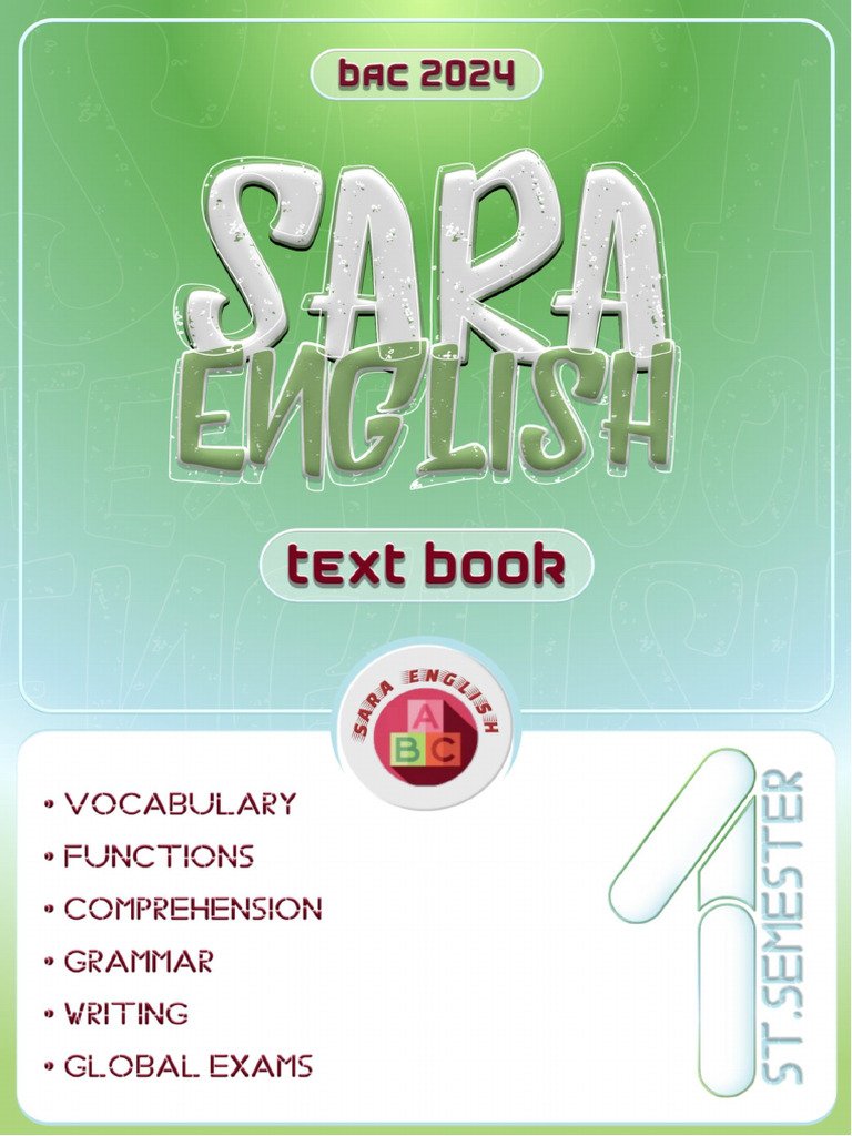 1st Semester English-1 | PDF | Linguistics | Grammar