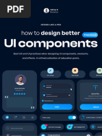 UX - UI Design Process and Principles | PDF