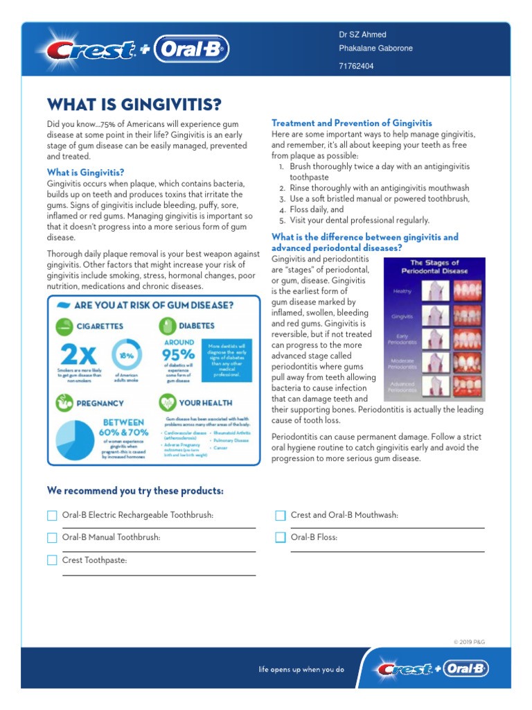 What is Gingivitis_ Treatment & Prevention | Download Free PDF ...