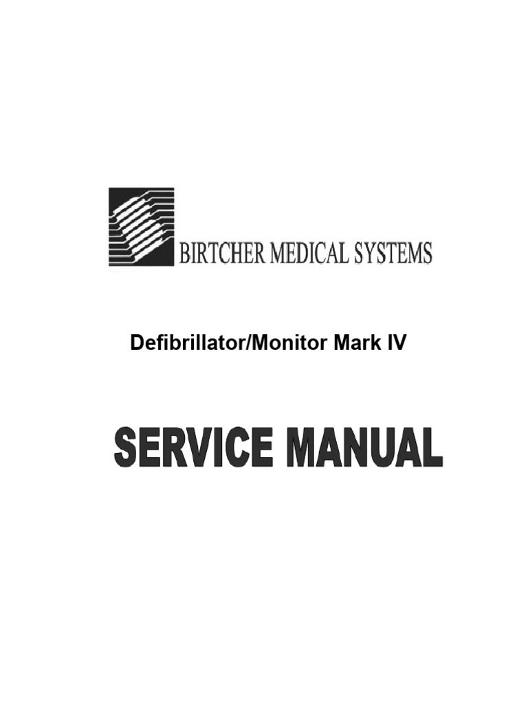 Desfibrilador Birtcher | PDF | Power Supply | Blood Pressure