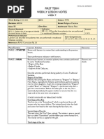 Daily Lesson Plan Template for Ghana | PDF