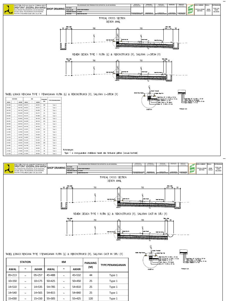 Typical Cross Section - Update 19 Juli 2024 | PDF