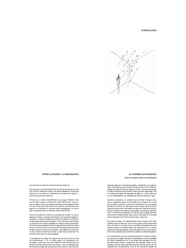 Poética Architectónica (Fragmento) - Campos Baeza, A. | PDF | Francisco ...
