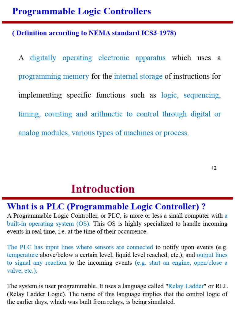 Extracted pages from Lect_5_PLC_introdution | Download Free PDF | Programmable Logic Controller ...