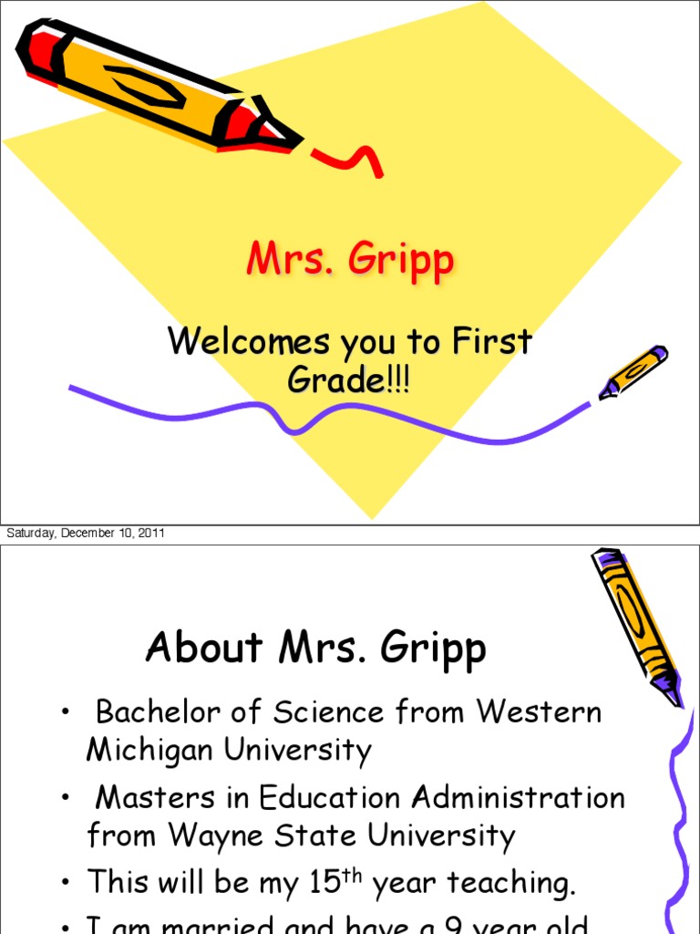 Back To School Presentation | PDF | Learning | Cognition