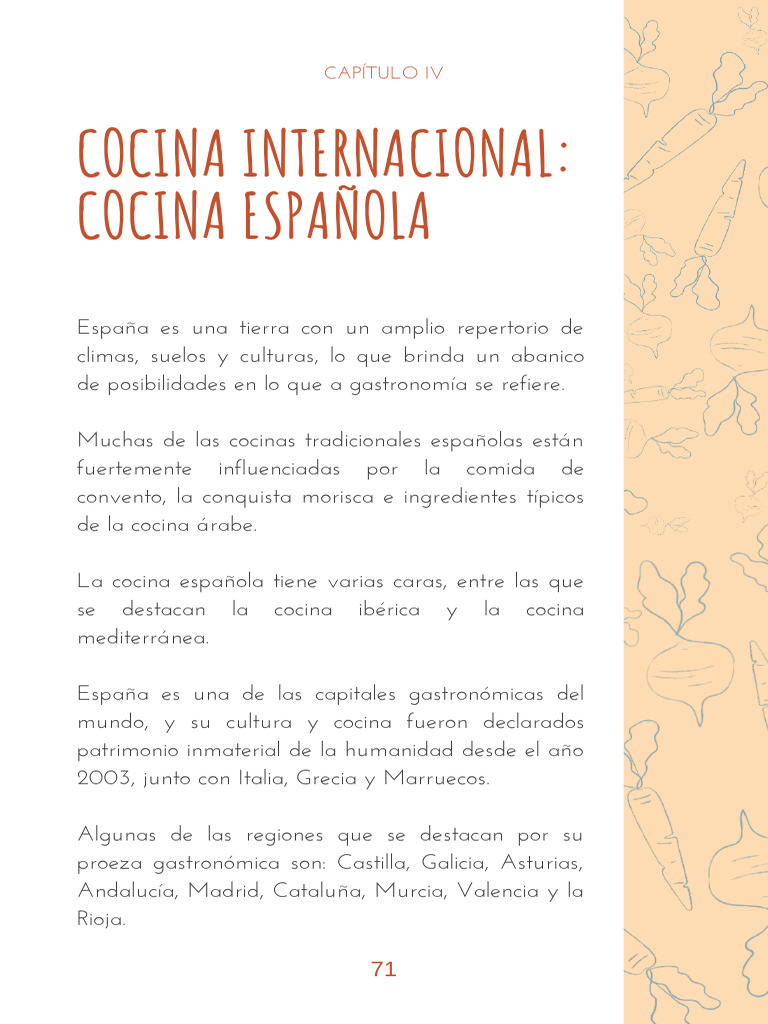 Cocina Española | PDF | Cocinando | Cocina española