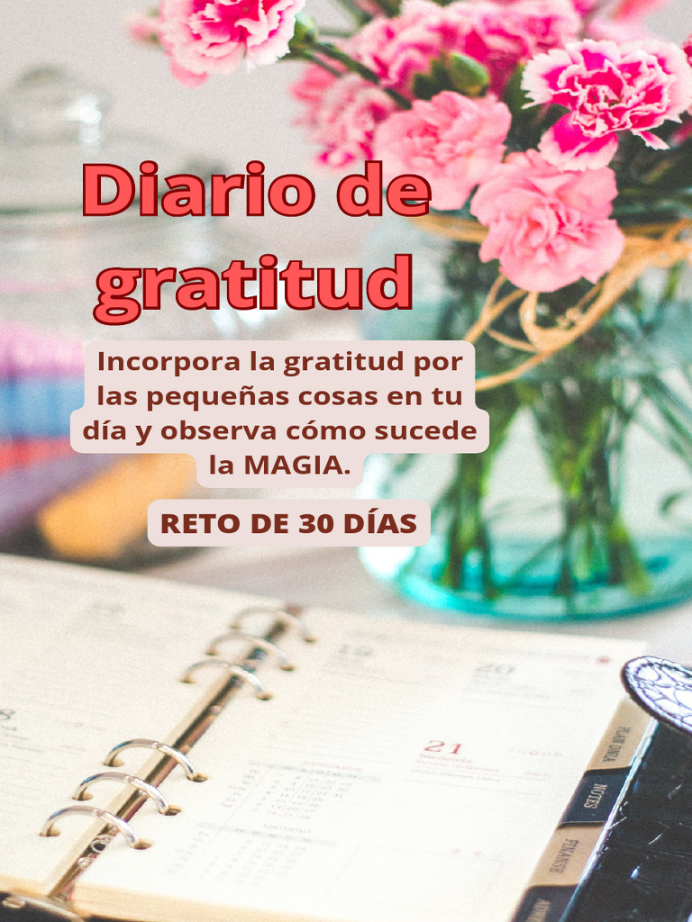 Diario de Gratitud: Cultivando Agradecimiento | PDF | Gratitud | Felicidad
