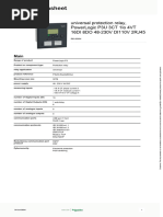 Schneider Electric - PowerLogic-P3-Protection-Relays - REL52008 | PDF ...