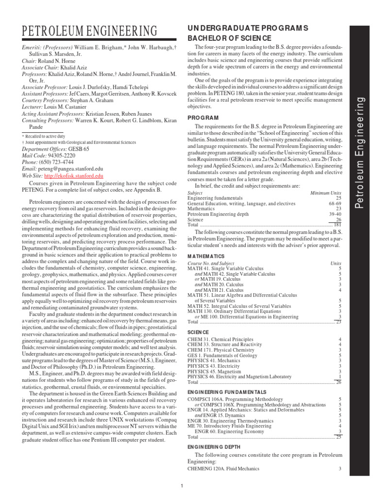 Petroleum Eng | PDF | Geophysics | Petroleum Reservoir