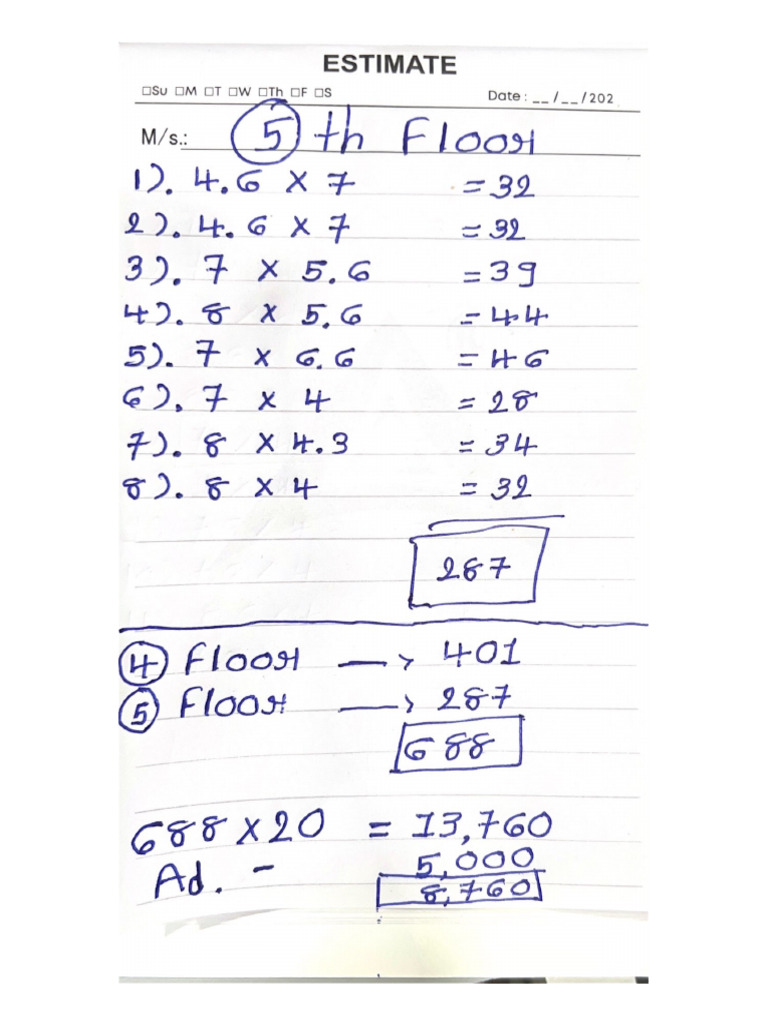 Estimate 2 | PDF