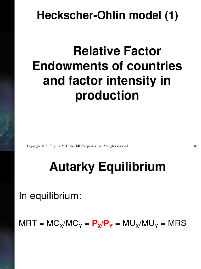 Heckscher Ohlin Theorem | PDF | Business Process | Microeconomics