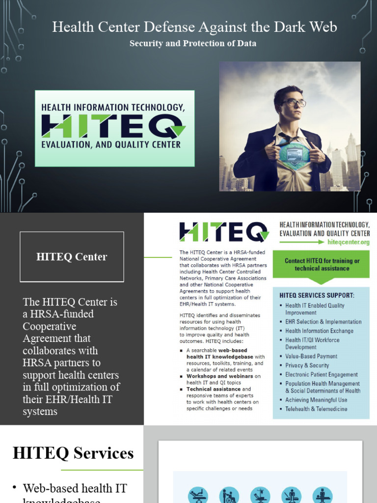 HITEQ Cybersecurity Defense Dark Web 2019 | PDF | Security | Computer Security