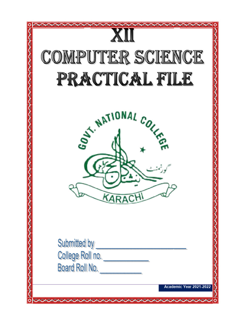 Computer Practical | PDF | Microsoft Access | Databases