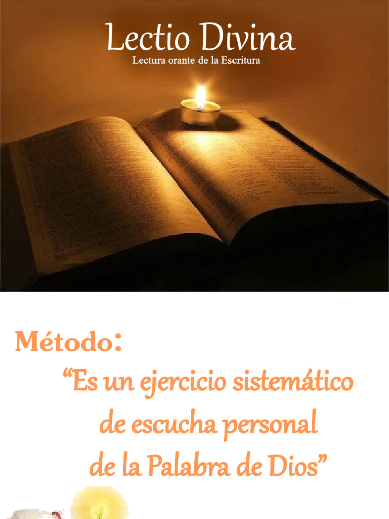 Metodo de La Lectio Divina | PDF | Lectio Divina | Oración