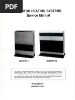 MPI Monitor 422 Heater Manual | PDF | Pipe (Fluid Conveyance) | Kerosene