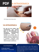 Administración de Medicamentos Vía Intradérmica | PDF