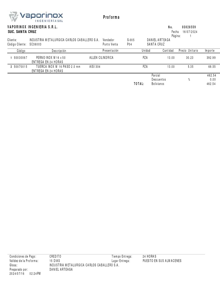 Carlos Caballero Da3 | PDF