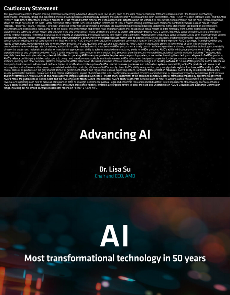 Advancing Ai Keynote | PDF | Graphics Processing Unit | Computer Science
