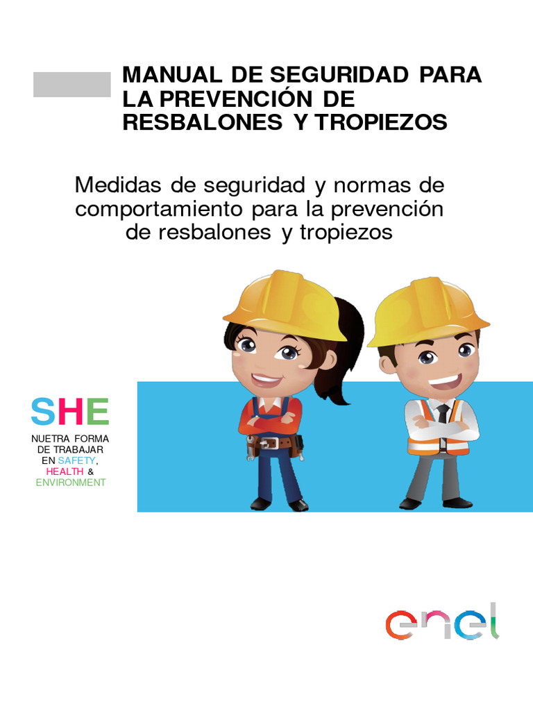 Slips, Tripps Prevention Safety Book - Esp | PDF | Contaminación