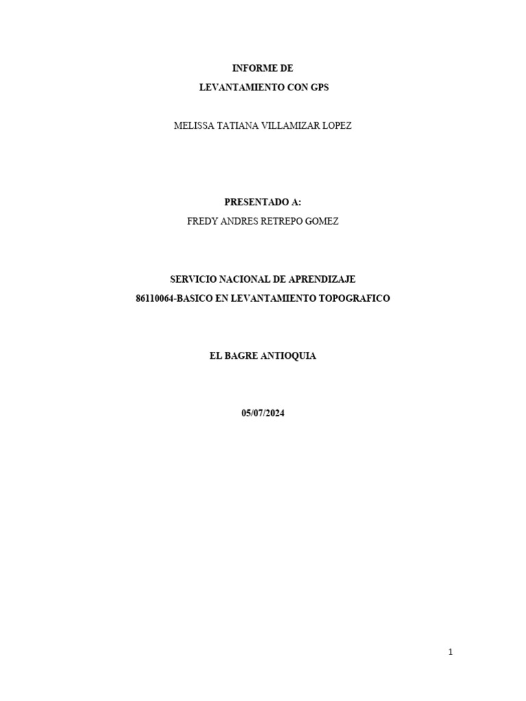 Informe DE YULEINIS HOYOS | PDF